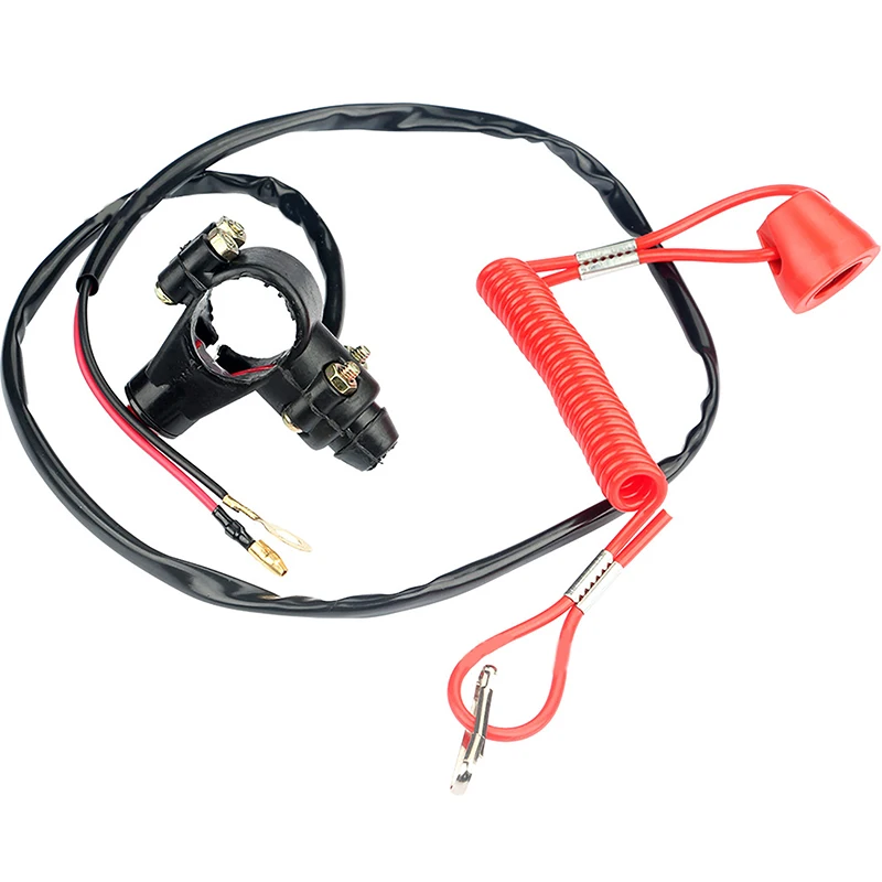1PC-Tether-For-Circuit-Breaker-Of-ATV-Motorcycle-Boat-Emergency-Stop ...