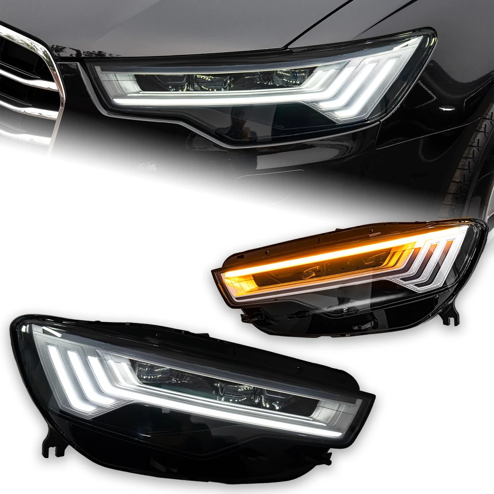 AKD-Car-Accessories-Head-Lamp-for-Audi-A6-Headlights-2012-2015-Upgrade ...