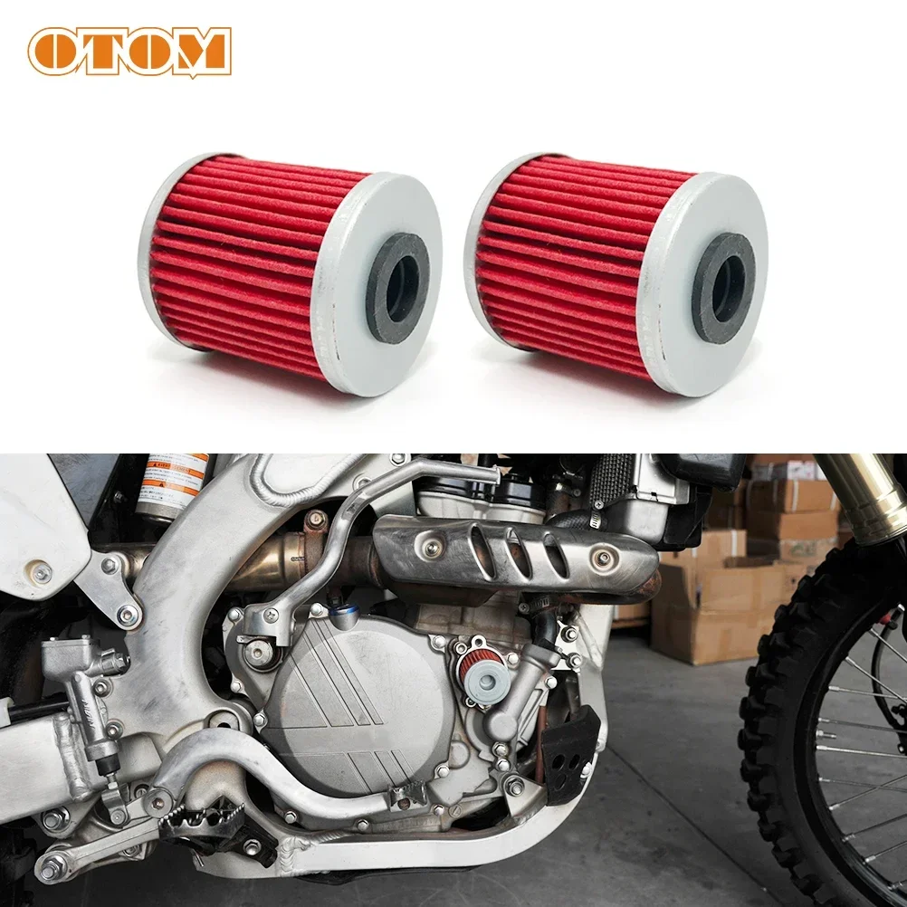 OTOM Motocross Oil Filters High Quality Filter Paper Element Engine ...