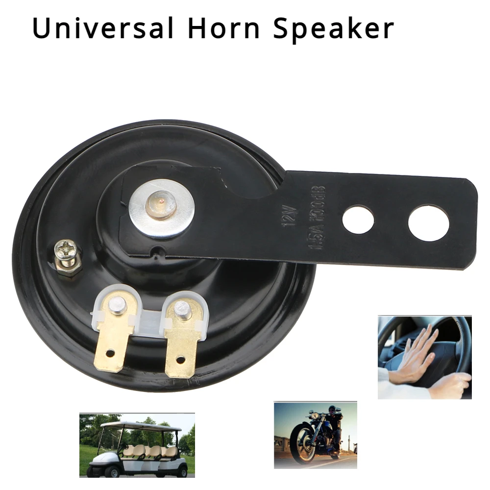 12V-Automotive-Motorcycle-Car-Horn-Kit-Universal-Waterproof-Round-Loud ...