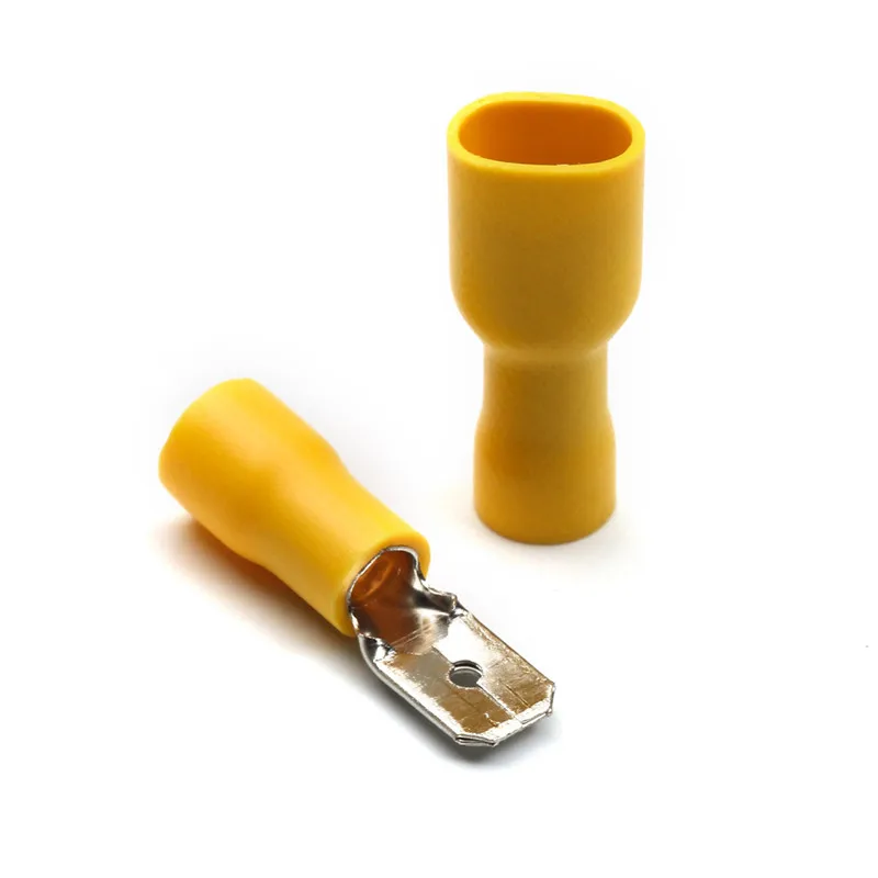 COSSE ELECTRIQUE,Yellow FDFD5.5-250--Connecteur de câblage électrique ...