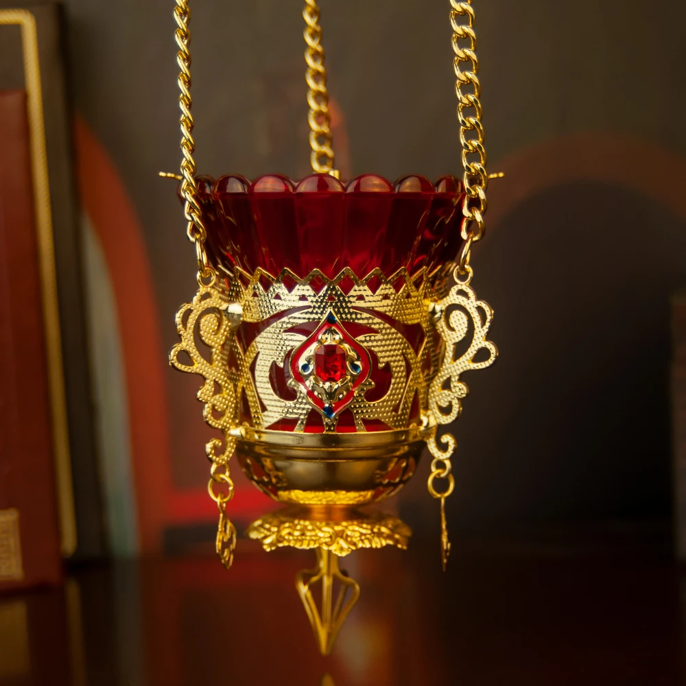 Orthodox-Church-vigil-Lamp-Small-Hanging-Lamp-With-Chain-High-Quality ...