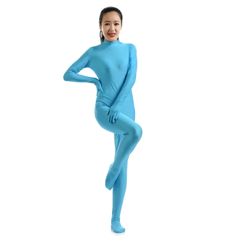 Traje De Cuerpo Entero De Spandex Mono De Cuerpo Entero Ajustado De