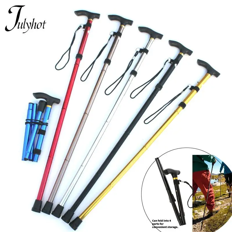 1pcs-Stick-Hiking-Mountaineering-Outdoor-Walking-Stick-Multifunctional ...