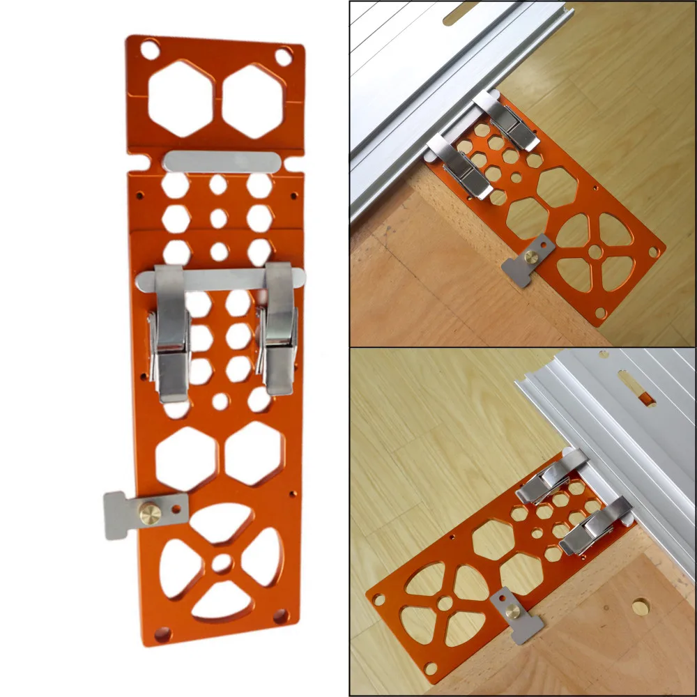 Woodworking Track Saw Square 90 Degree Angle Stop Guide Rail Clamp ...