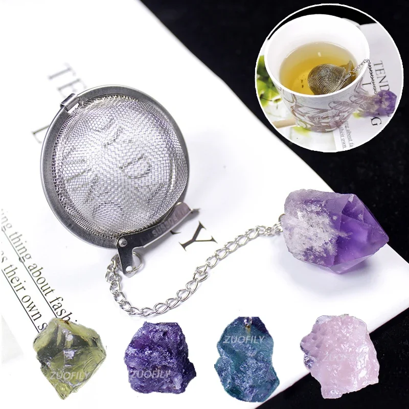 1pc-Natural-Crystal-Stone-Practical-Tea-Infuser-Mesh-Filter-with-Chain ...