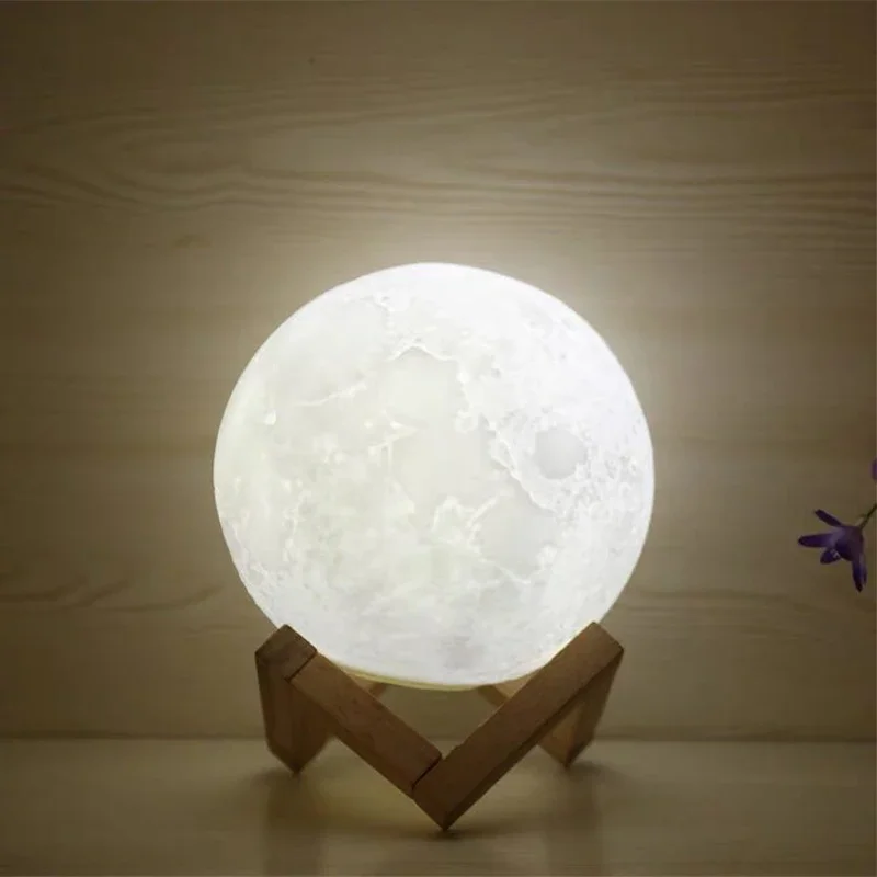 Creative-Moon-Lamp-Led-Small-Night-Light-Stand-Starry-For-Bedroom-Bed ...
