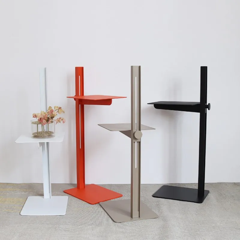 Simple-Design-Metal-Material-Can-Be-Raised-And-Lowered-Side-Table-For ...