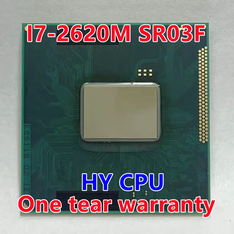 I7 2620M i7 2620m sr03f 2.7 ghz processador de cpu de núcleo duplo 4m ...