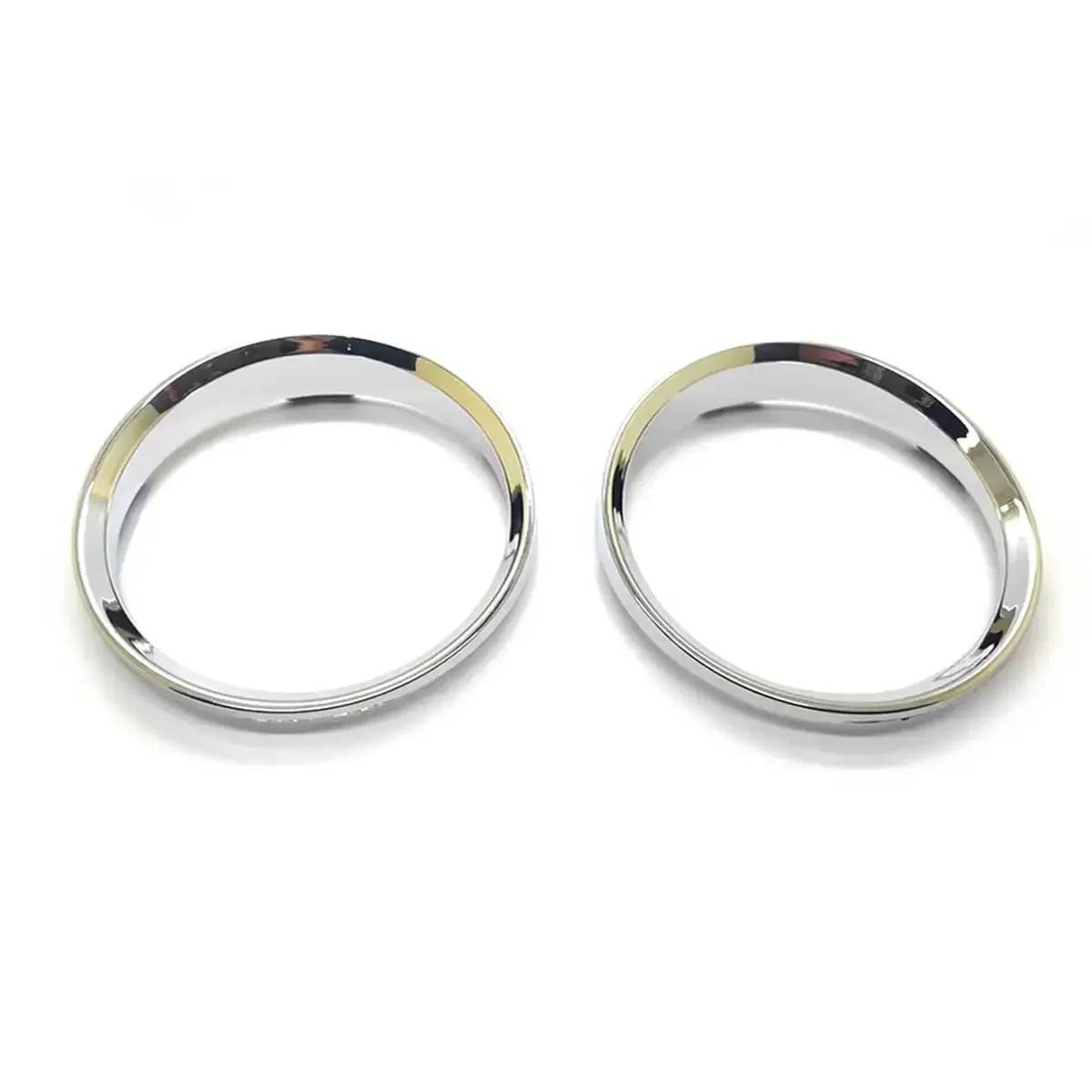 Anillos de calibre de dial de tablero de velocímetro cromado mate para ...