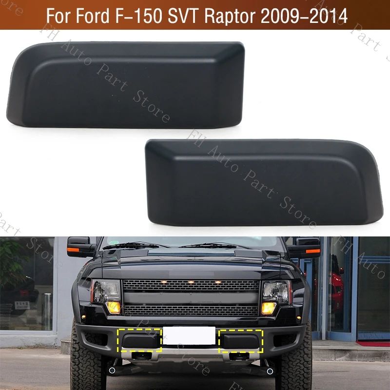Protector de parachoques delantero, insertos, tapa plateada para Ford F ...