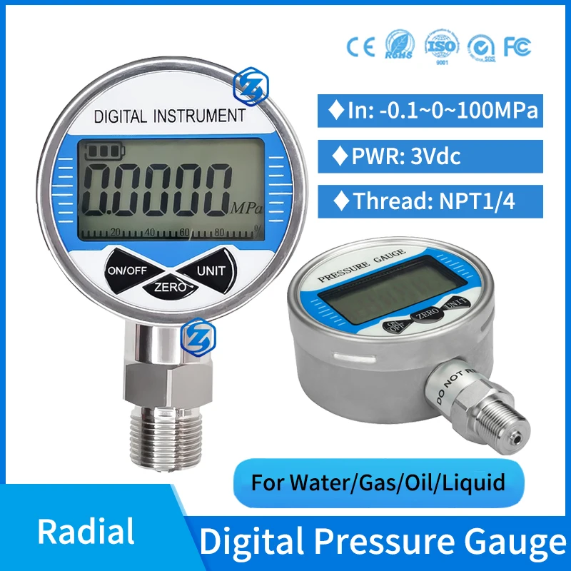 Stainless-Steel-Gas-Water-Fuel-Digital-Manometer-60Mpa-NPT1-4-NPT1-2 ...