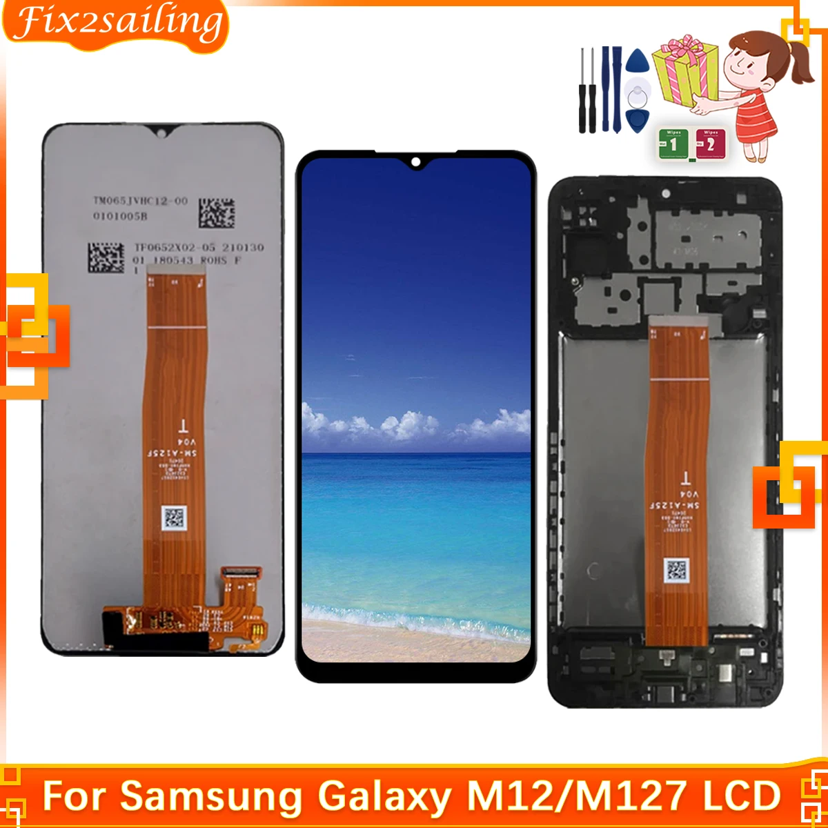 6-5-For-Samsung-Galaxy-M12-M127-LCD-Display-Touch-Screen-Digitizer-SM ...