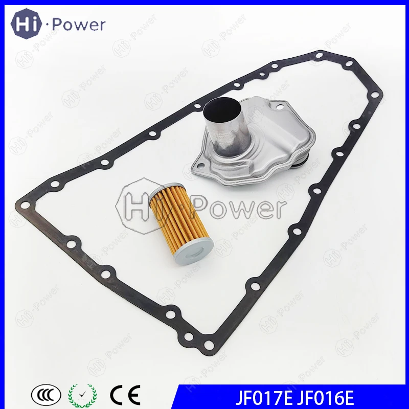 JF017E JF016E Auto Transmission Clutch Oil Filters W/Pan Gasket for ...