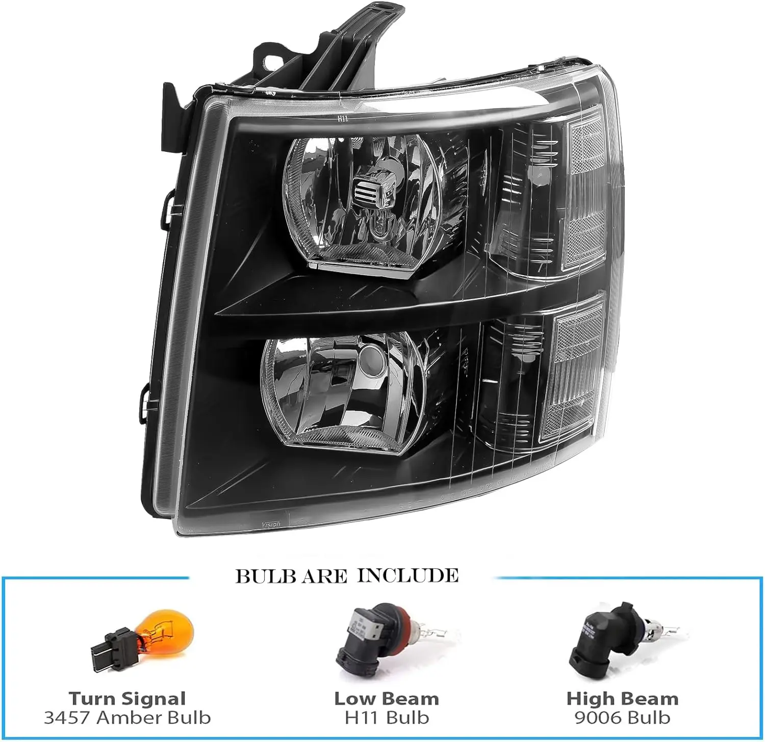 Headlights w/ Wiring for Silverado – AW PRO KIT