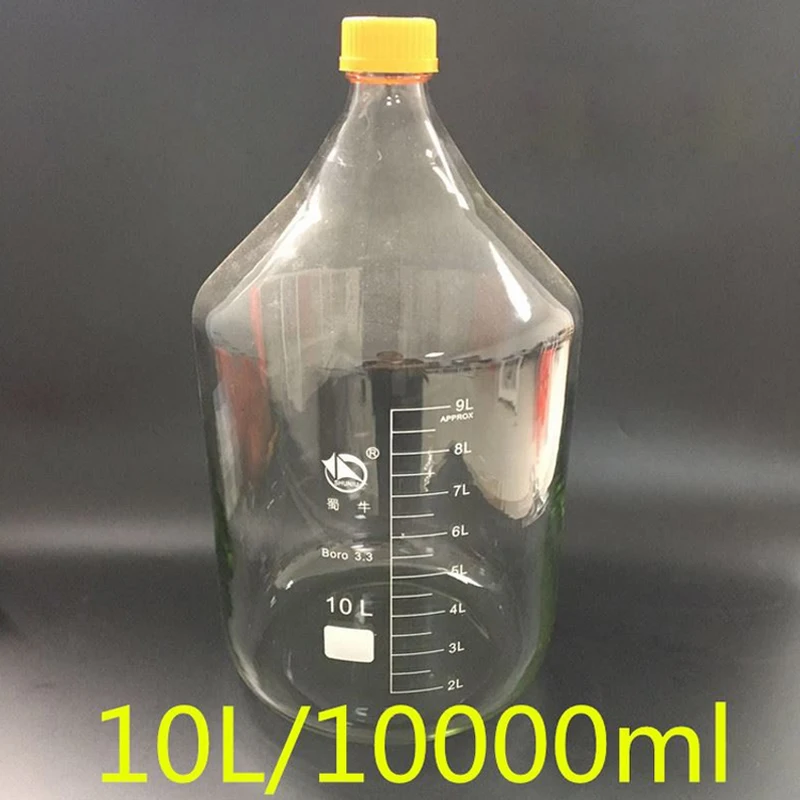 Lab Glass Bottles 4 L