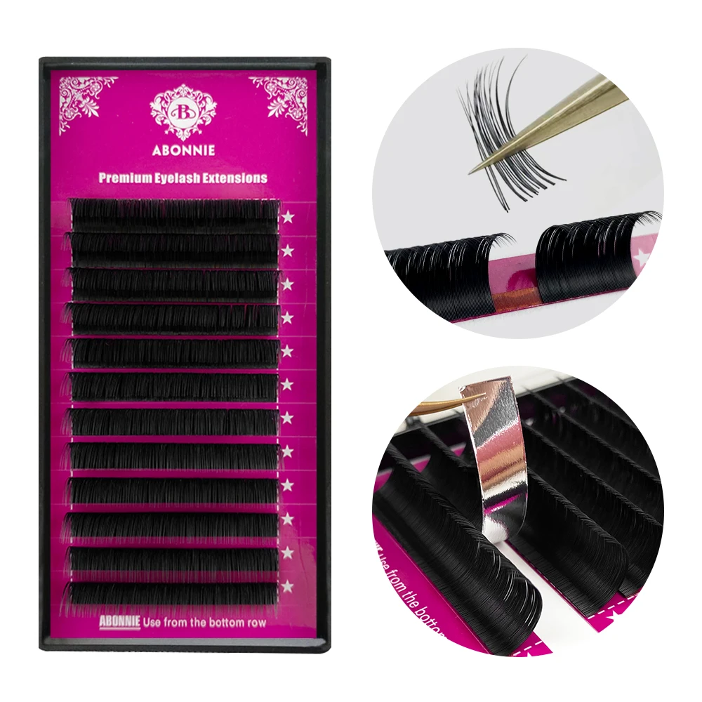 Abonnie-Classic-Eyelashes-Extensions-Individual-Volume-Lashes-Fluffy ...
