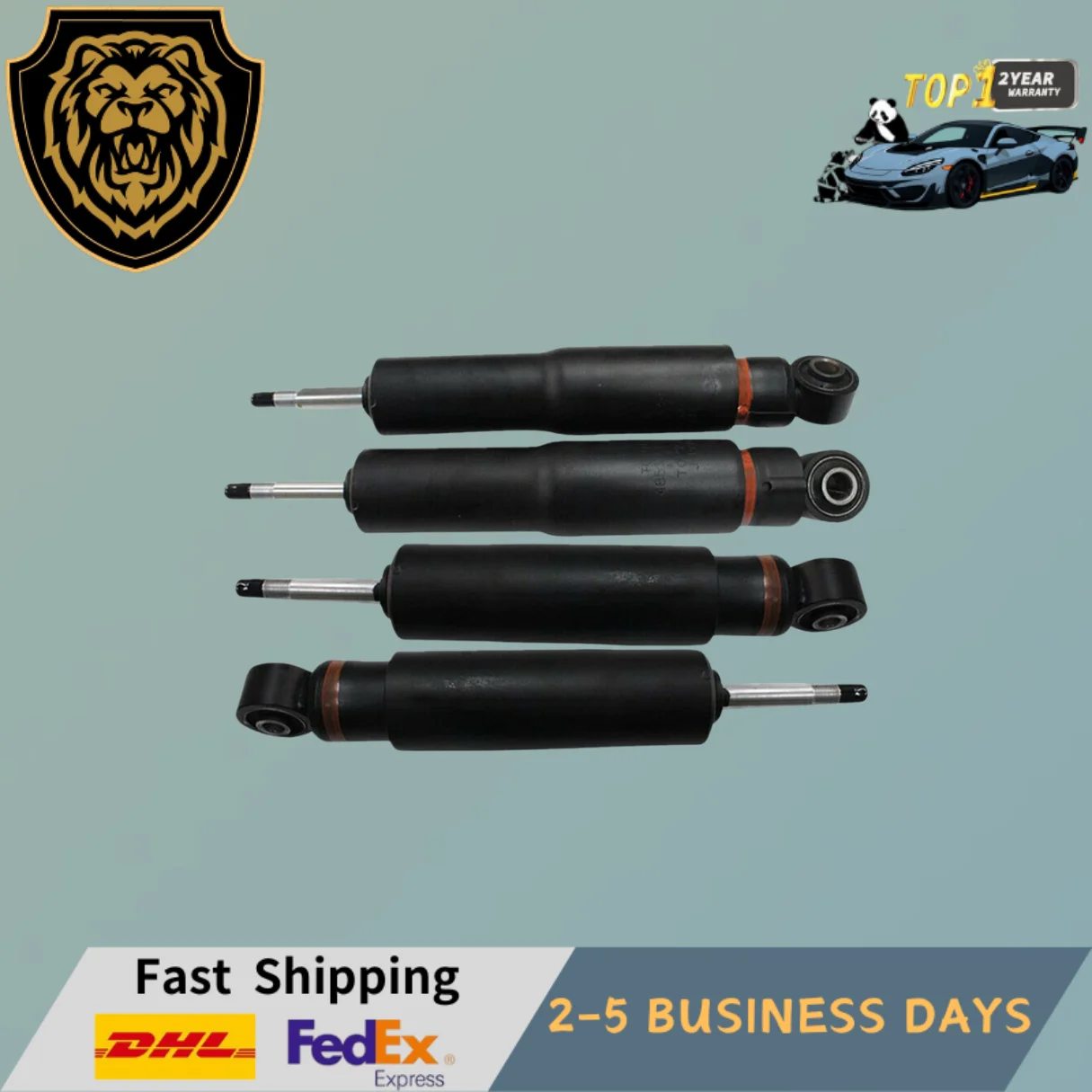 4X Front Rear Hydraulic Shock Absorbers for Toyota Land Cruiser J100 ...