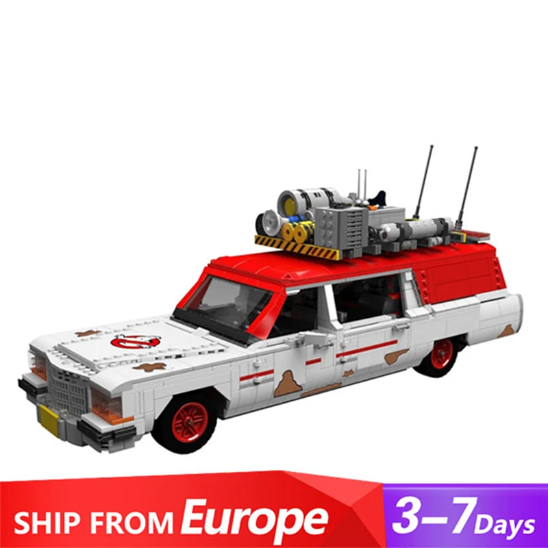 Creative-Expert-Technical-MOC-The-Ecto-Ghost-Hunter-Bus-Model-2468PCS ...