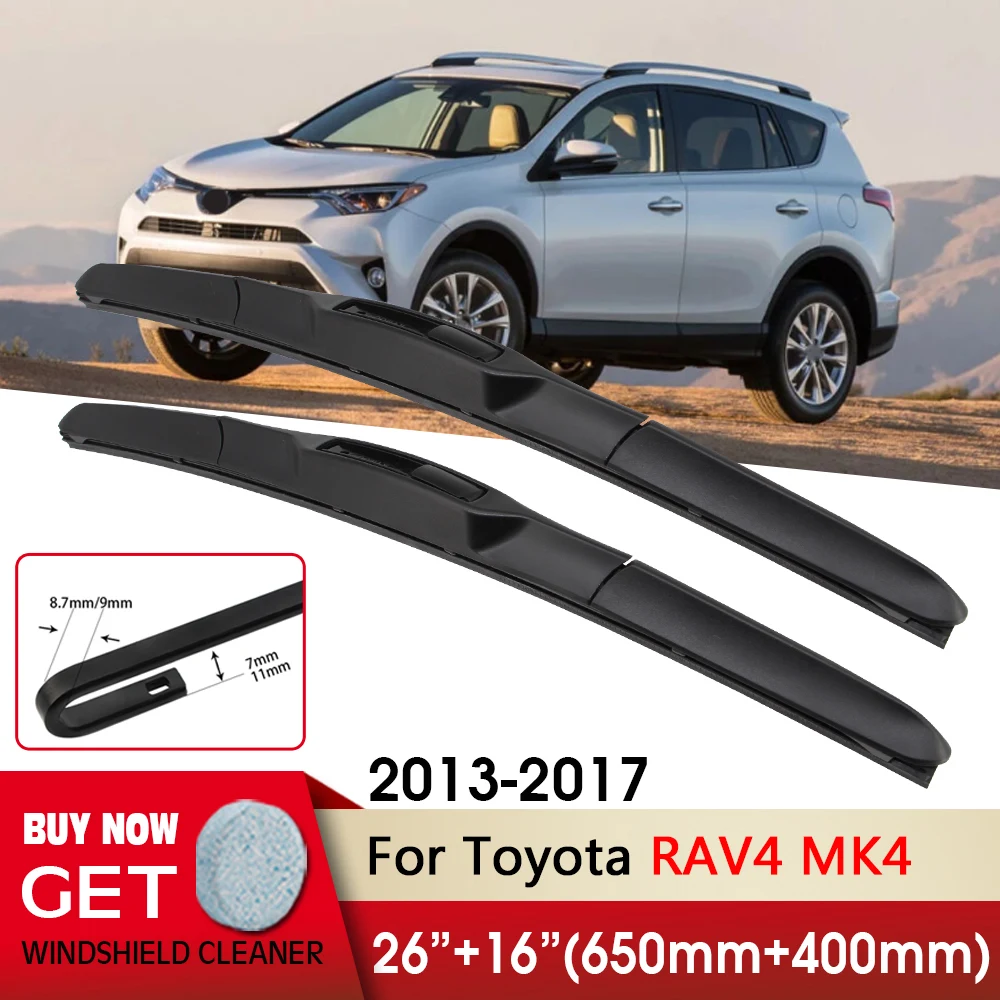 2017 Toyota Rav4 Wiper Blade Size