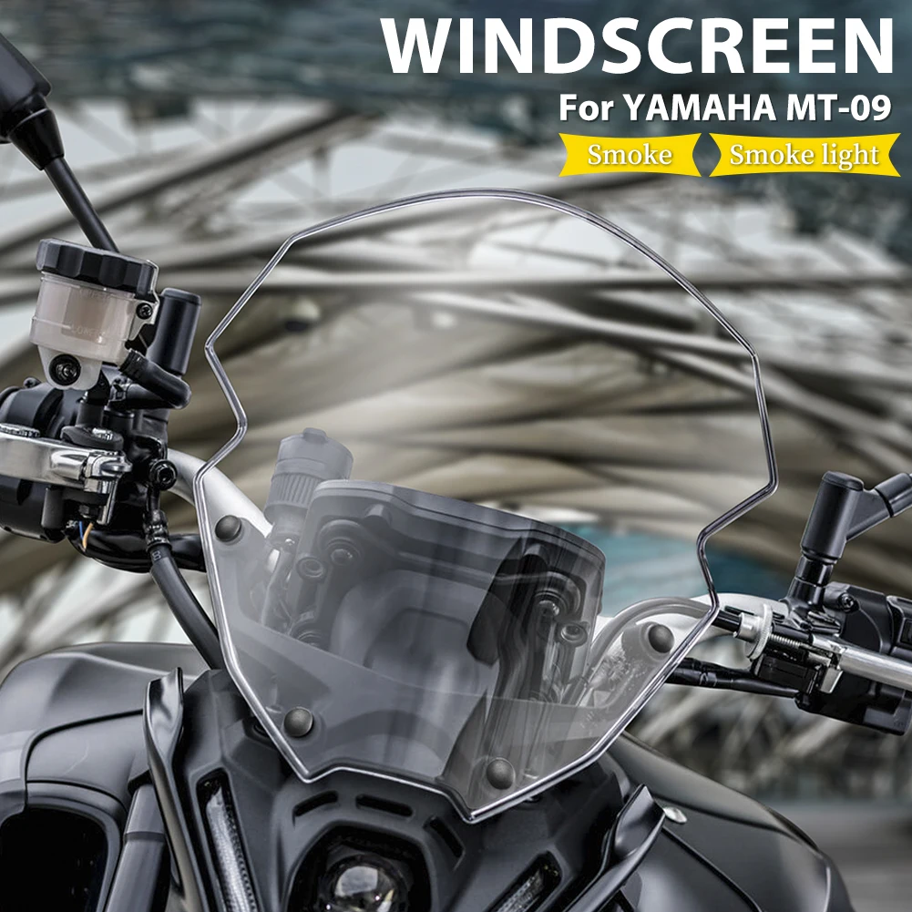 Yamaha Mt09 Windscreens Wind Deflectors | Wind Deflector Yamaha Mt 09 ...
