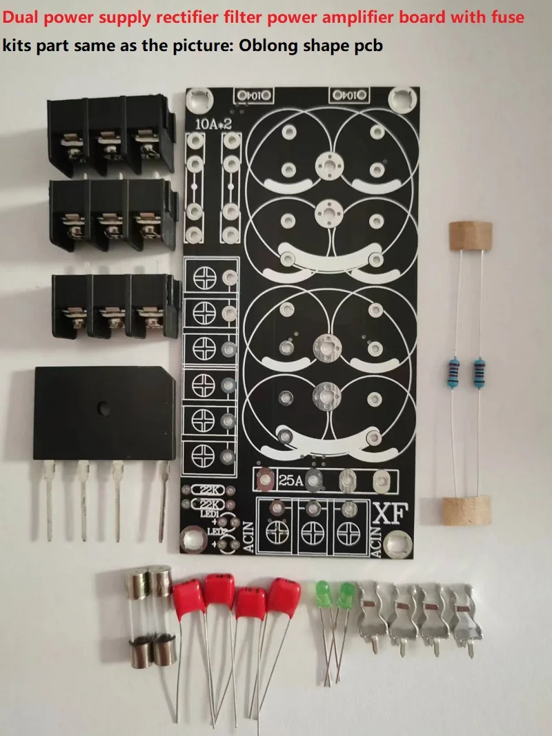 Diy Kits Dual / Single Power Supply Amplifier Rectifier Rilter With ...