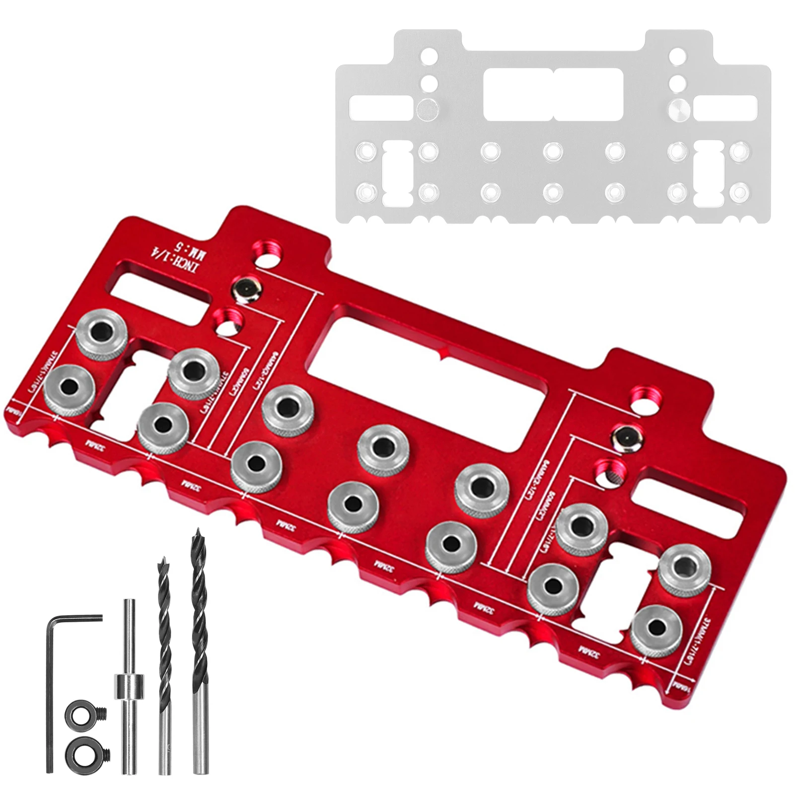 Holes-Punch-Locator-Cabinet-Hardware-Jig-Shelf-Pin-Drill-Guide-Hole ...