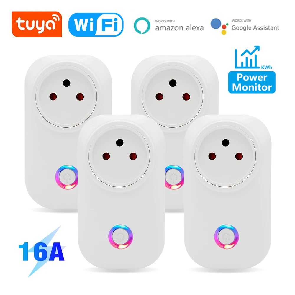 Tuya-WiFi-Smart-Plug-16A-Israel-Power-Plug-Socket-With-Power-Monitor ...