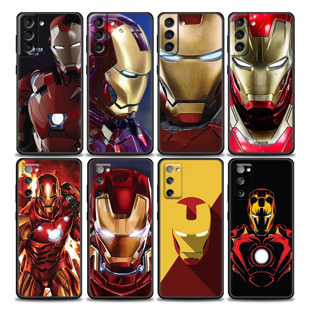 Ironman-Tony-Stark-Minimal-S24Ultra-Case-For-Samsung-Galaxy-S21-S20-FE ...