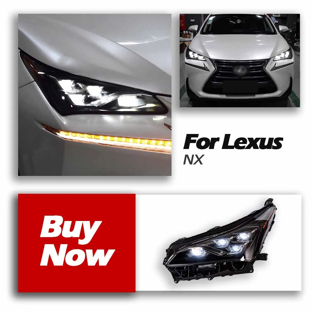 New-LED-Headlight-Upgrade-Modified-Full-Head-Lamp-For-Lexus-NX-2015 ...