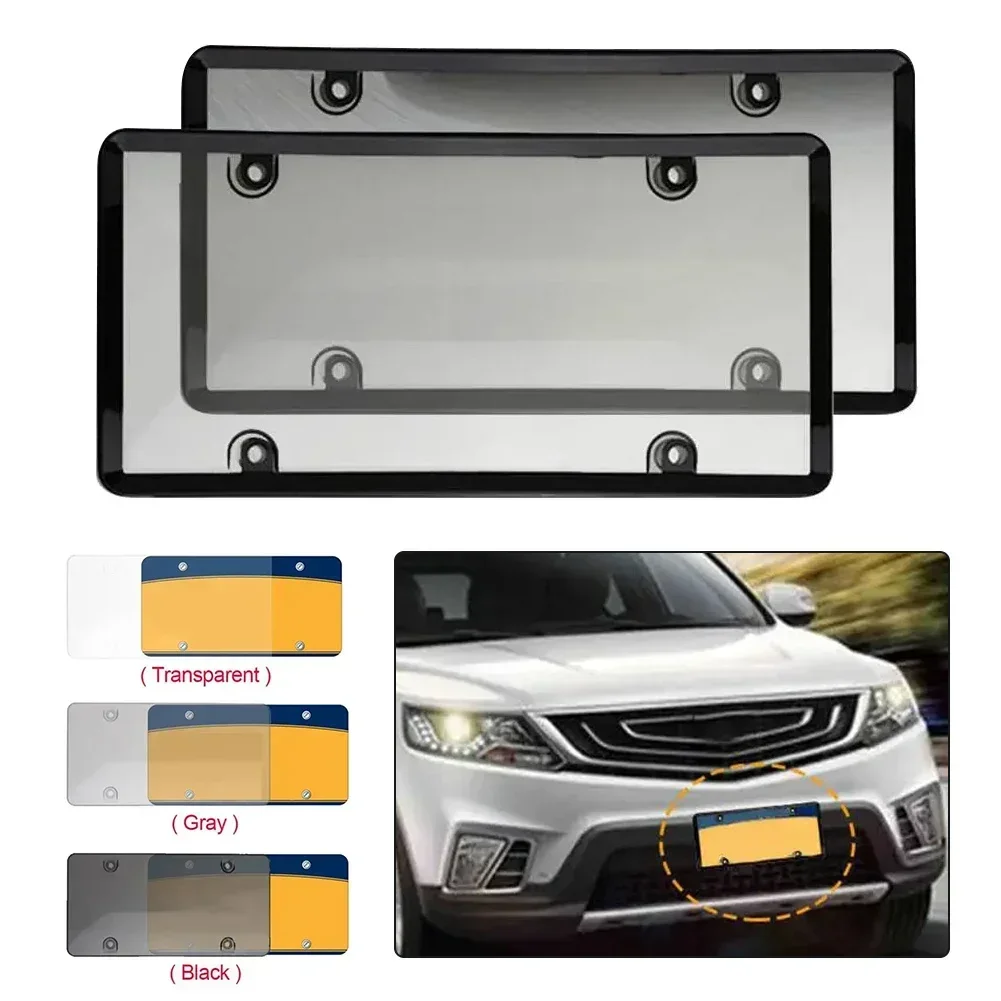 6.3'' Clear Reflective Anti Speed Red Light Toll Camera Stopper License ...