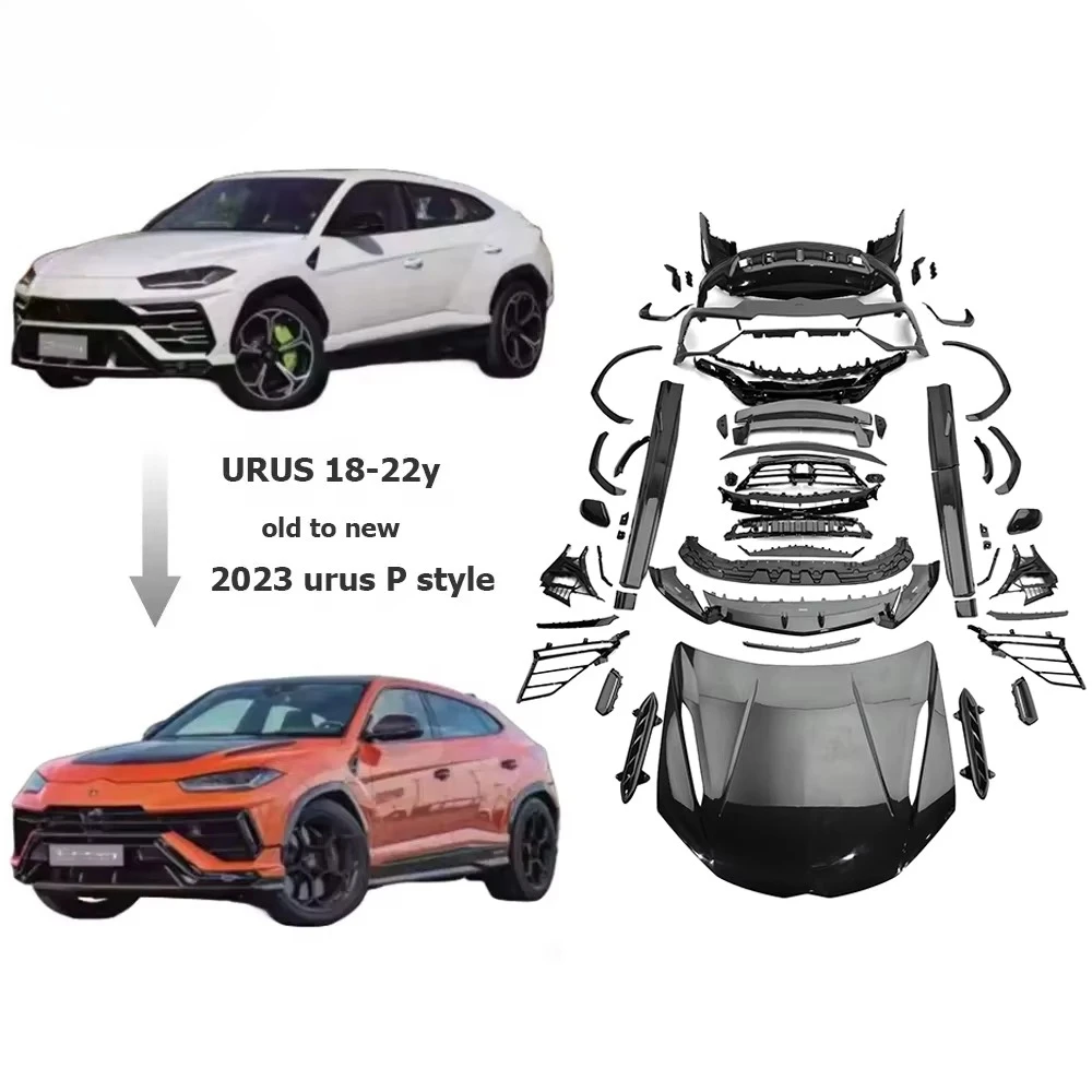 Body Kit for Lamborghini URUS 2018-2022 Old to New P Style 2023 Car ...