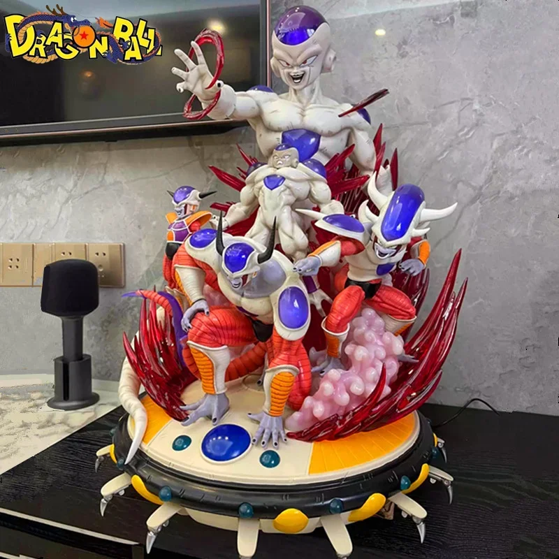 60CM-Anime-Dragon-Ball-Frieza-5-Style-Battle-Form-Statue-Resin-with-LED ...