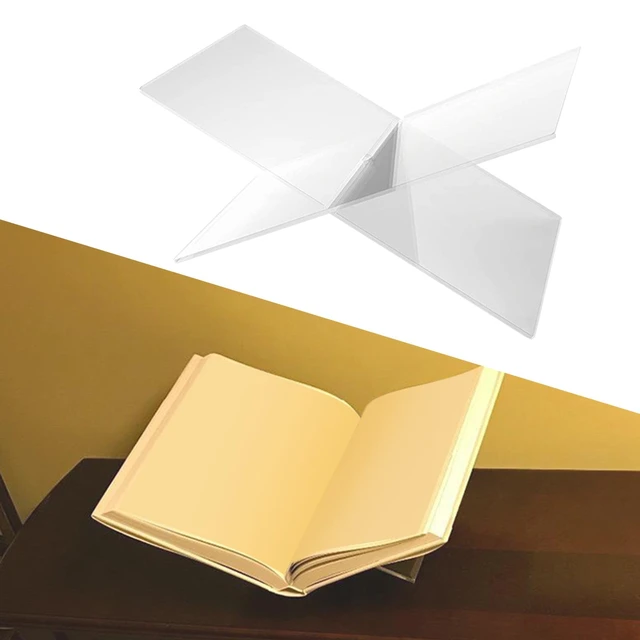 Book Standing Up Open