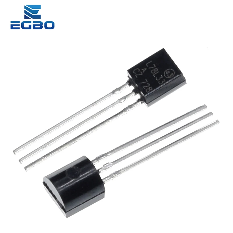 10PCS L78L33ACZ TO-92 78L33 L78L33 TO92 L78L33A 3.3V Voltage Regulator