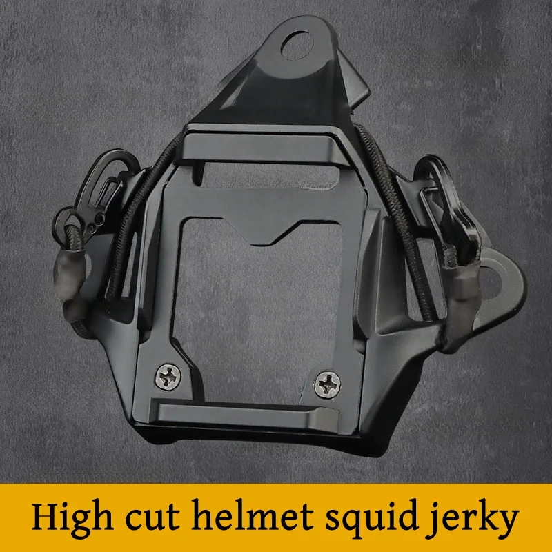 Outdoor Helmet Three Hole Mount Adapter for FAST Shooting Helmet Night ...