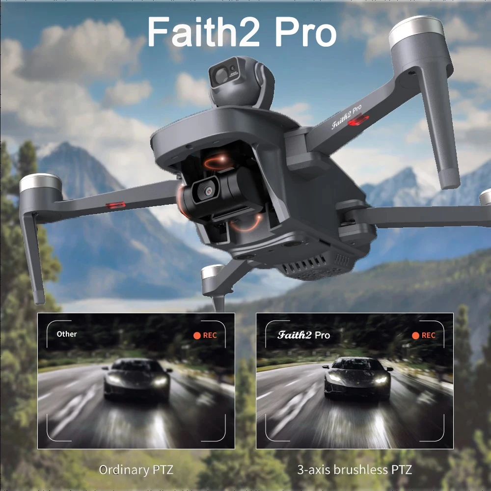 Faith-2-Pro-Drone-GPS-540-Omnidirectional-Obstacle-Avoidance-RC-Plane ...