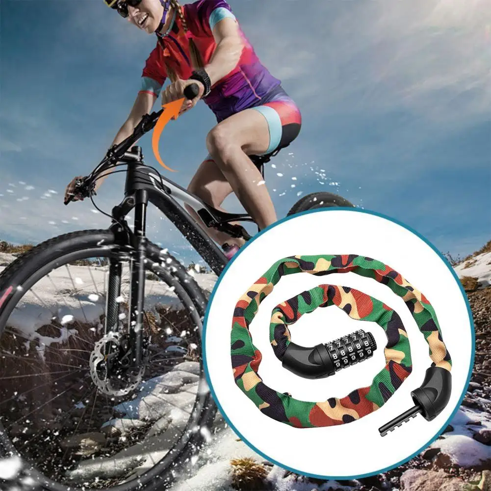 Bike-Chain-Lock-Sturdy-Construction-High-Strength-Wear-Resistant ...