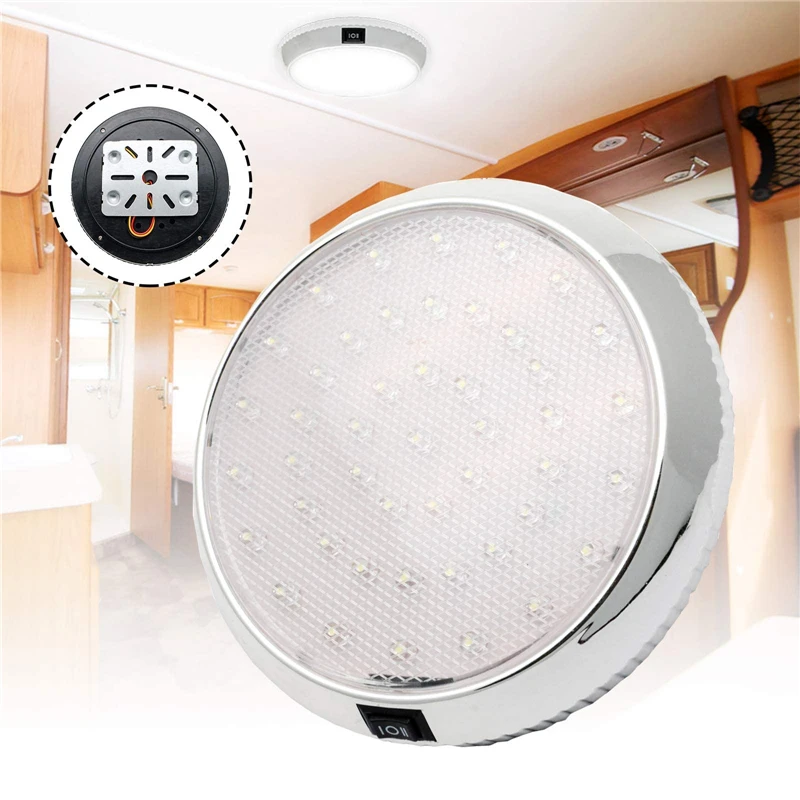 12V 46 LED Ceiling Dome Light – Beyond Just Camping