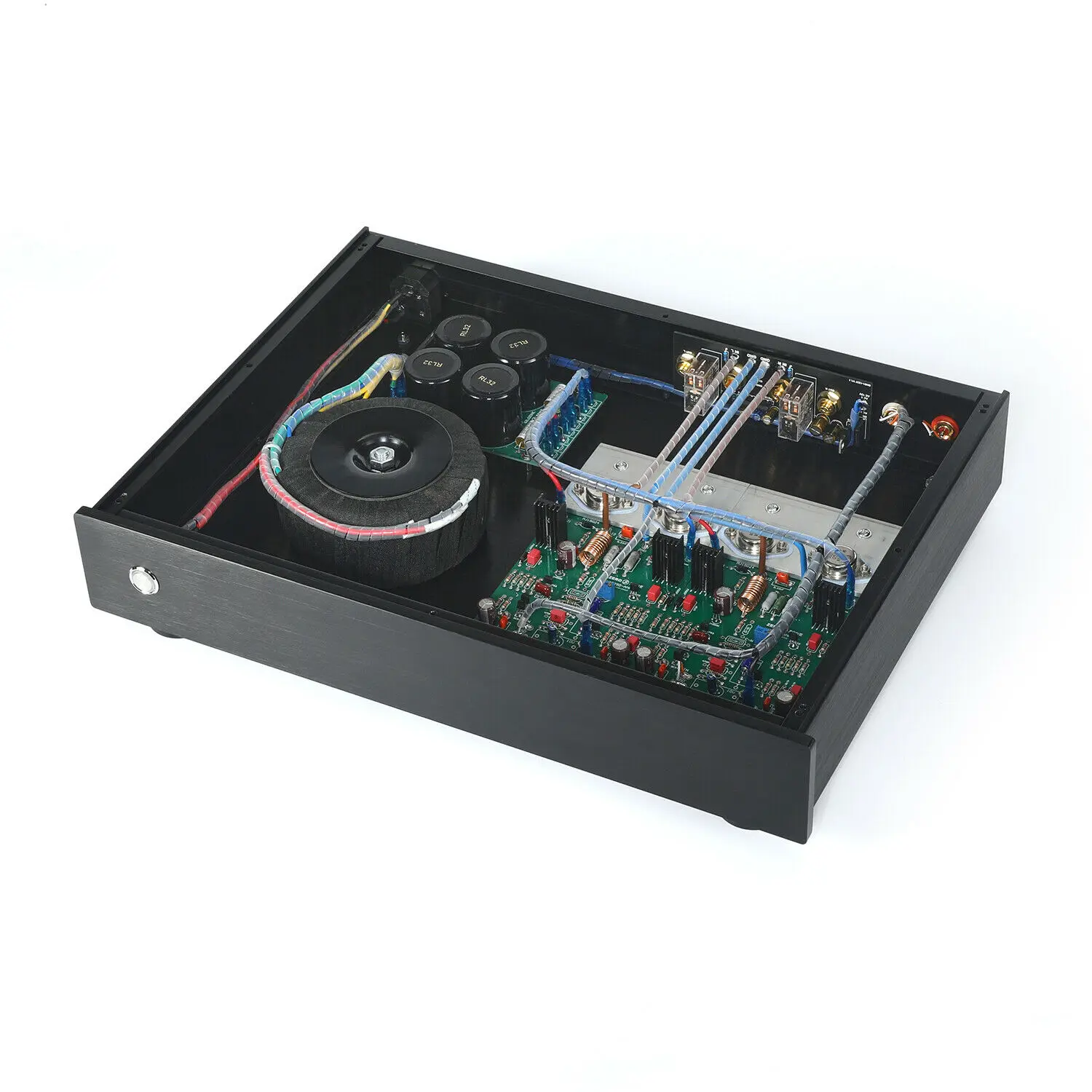 SUQIYA-Finished-Pure-Power-Amplifier-Base-On-Naim-NAP250-Amp-Circuit ...