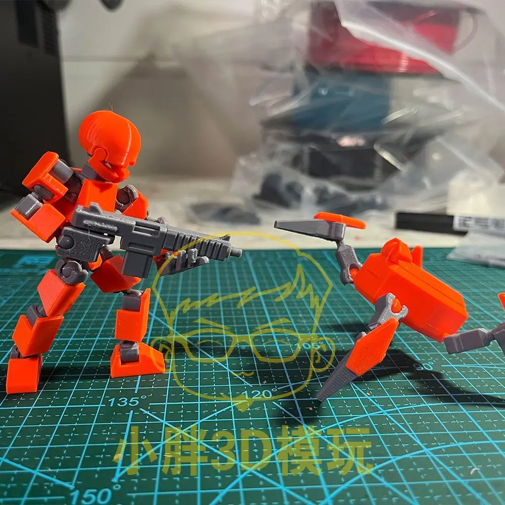 Multi-articular Action Figure DIY Robot Mecha 3D Printed Model Children ...