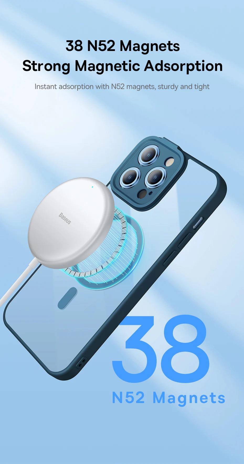 Baseus Frame Series Magnetic Case for iPhone 14 Series