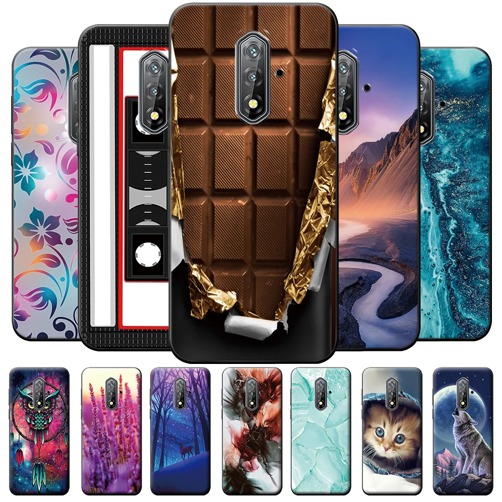 For-Blackview-BV5200-Case-BV5200-6-1-Inch-Black-Silicone-Shockproof ...