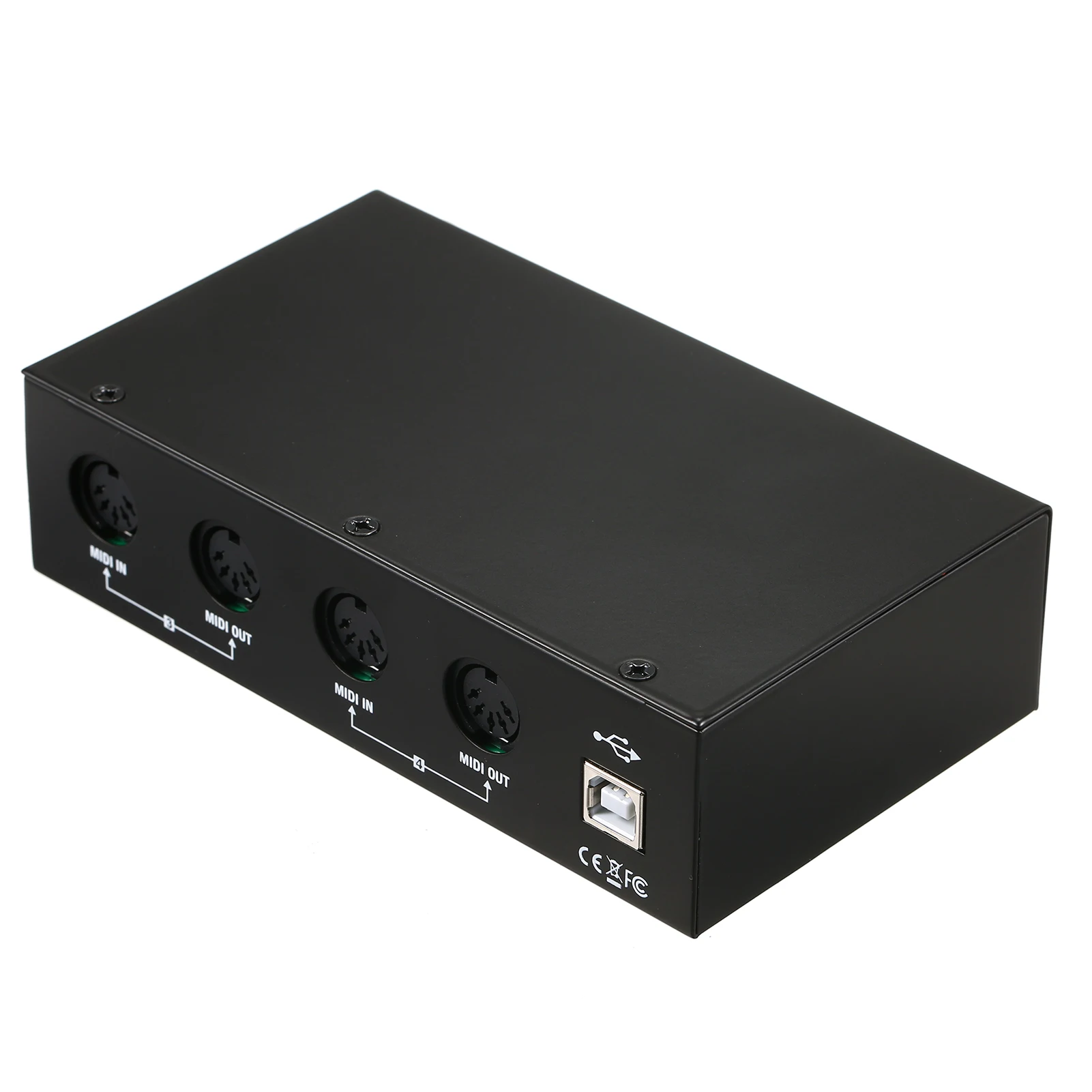 UM4X4 USB MIDI Interface 4 IN /4 Out 64 MIDI Channels 4i/4o + Merge ...
