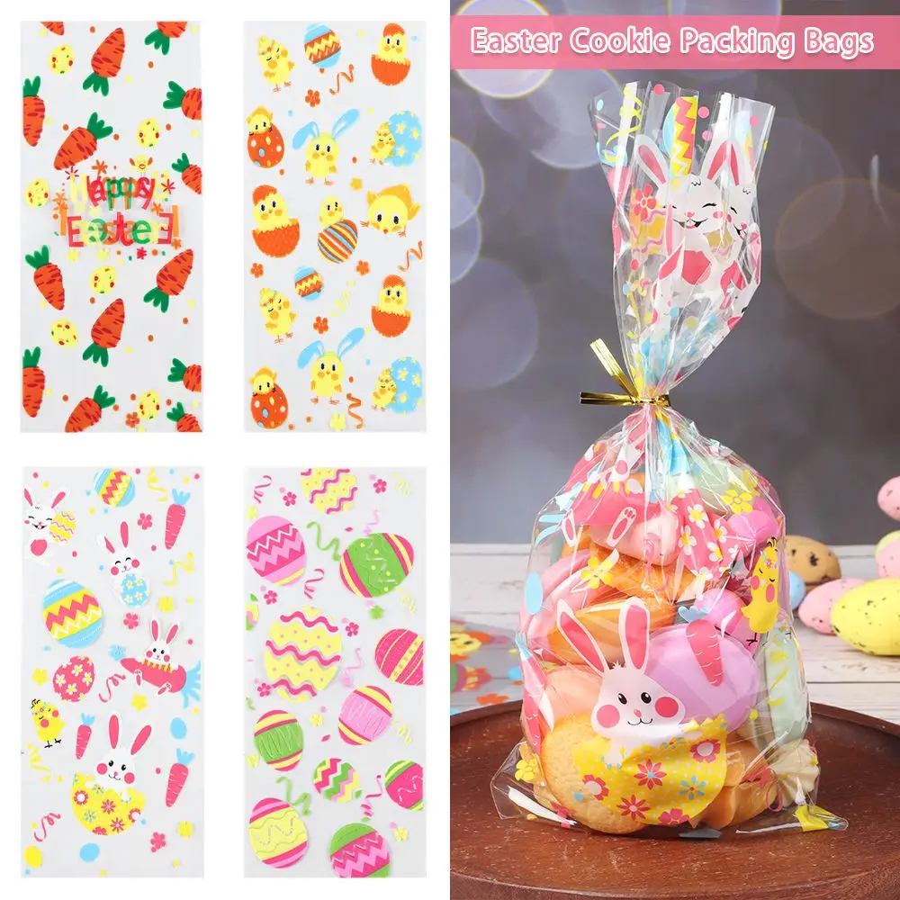 100Pcs-2022-New-Easter-Cookie-Packing-Bags-Rabbit-Cellophane-Party-Bags ...