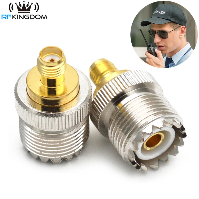 1PC-UHF-Female-to-SMA-Female-Adapter-RF-Coaxial-Coax-Adapters-UHF-to ...