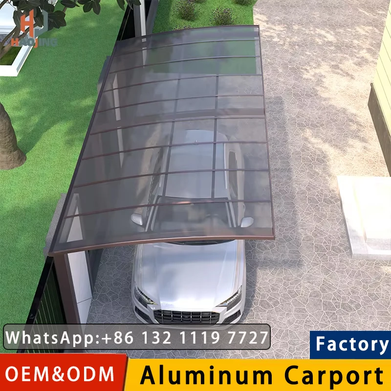 Luxurious Customized Aluminum gazebo carport voiture exterio 6x3 ...