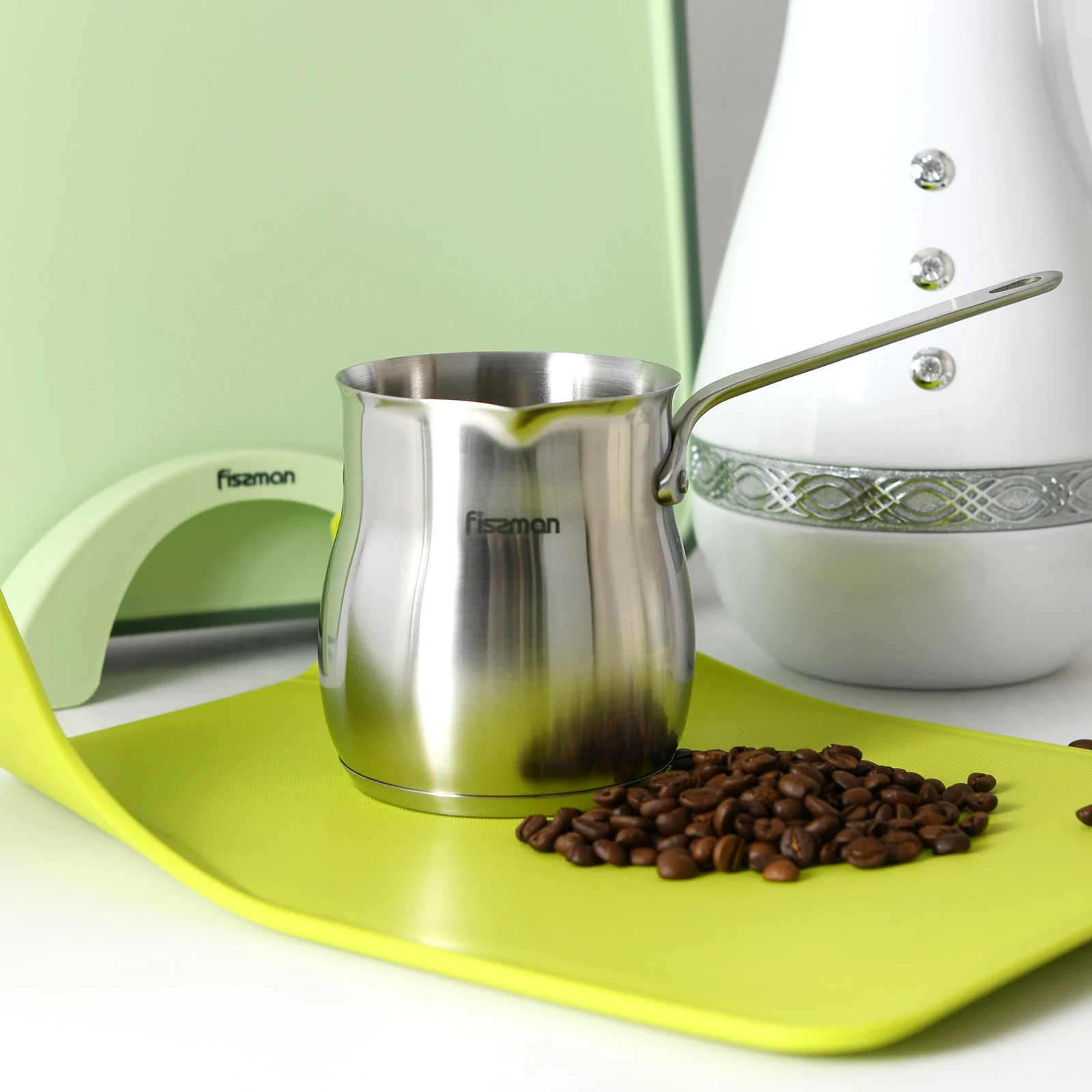 Turkish Coffee Pot With Induction Bottom Stainless Steel Kitchen Tool ...
