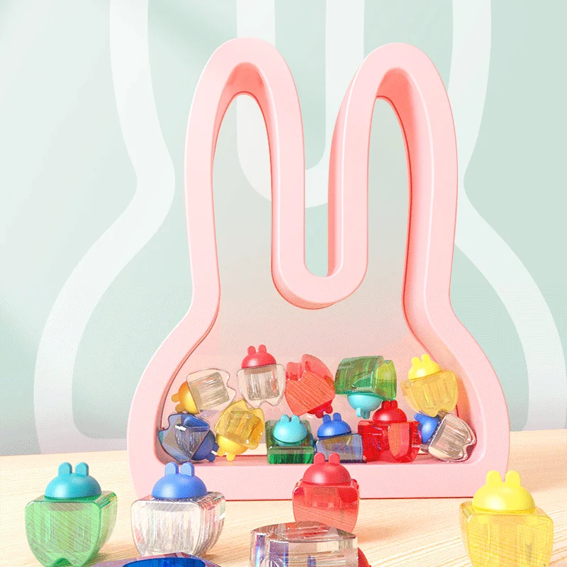 INS Cute Baby Tooth Box Milk Teeth Organizer Storage Rabbit Girl ...