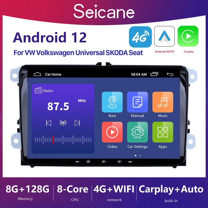Seicane-reproductor-Multimedia-con-GPS-para-coche-Radio-con-Android-13 ...